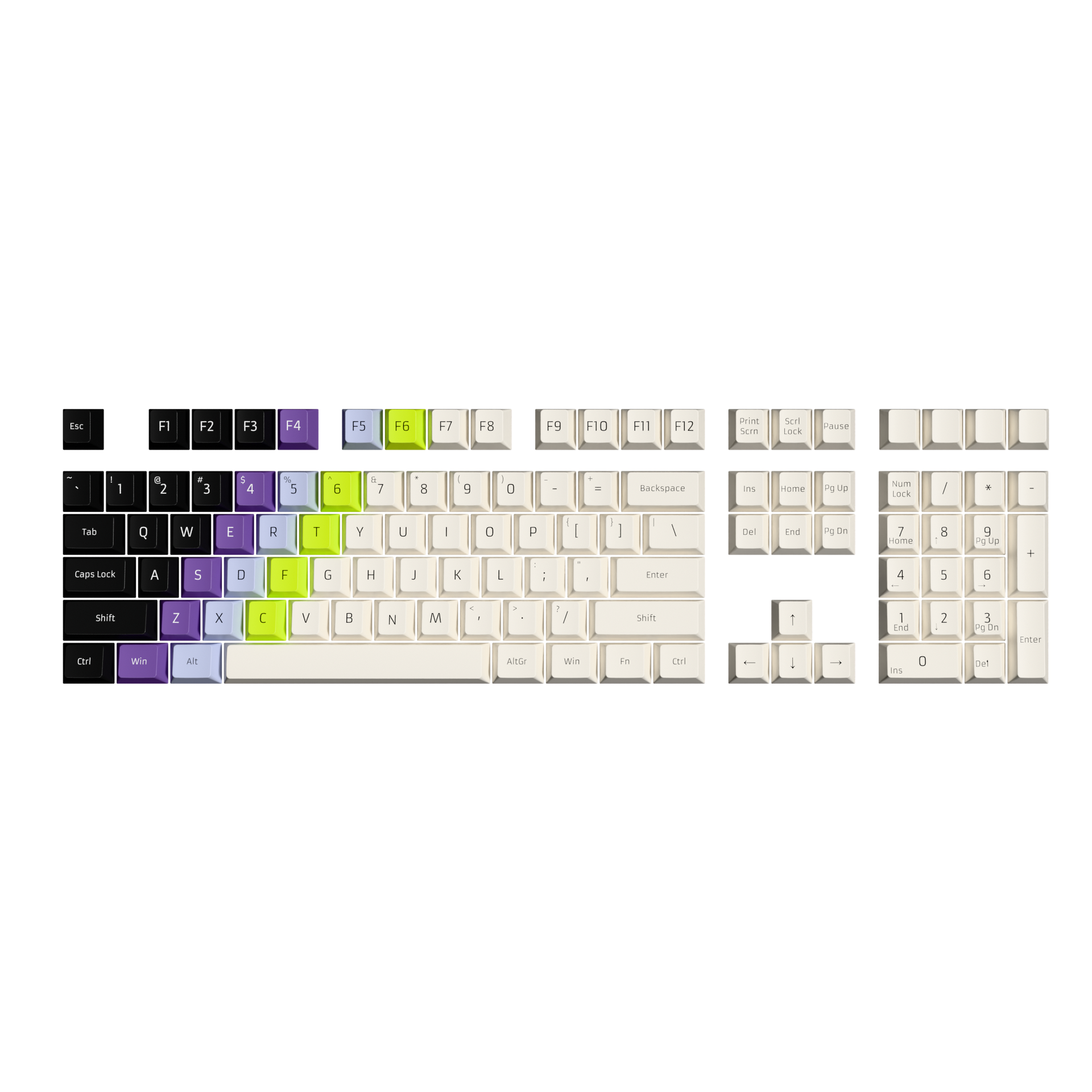 Custom Keycaps - ISO/ANSI - 60% 75% 100% - Tech Toppers