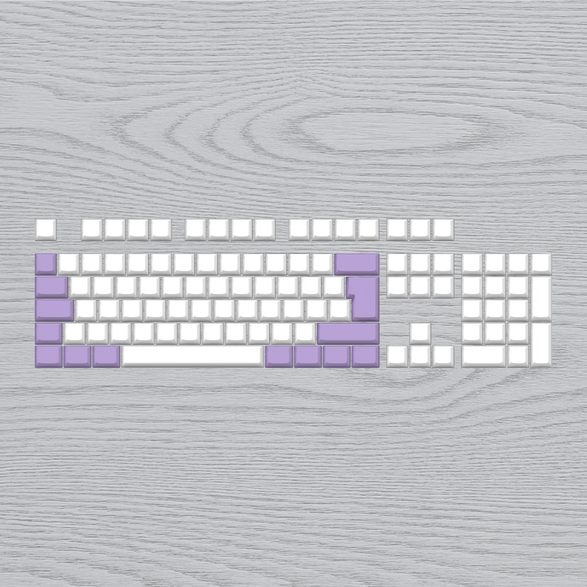 Design Your Own ISO Layout Custom Keycaps 60% 75% 100% - Tech Toppers